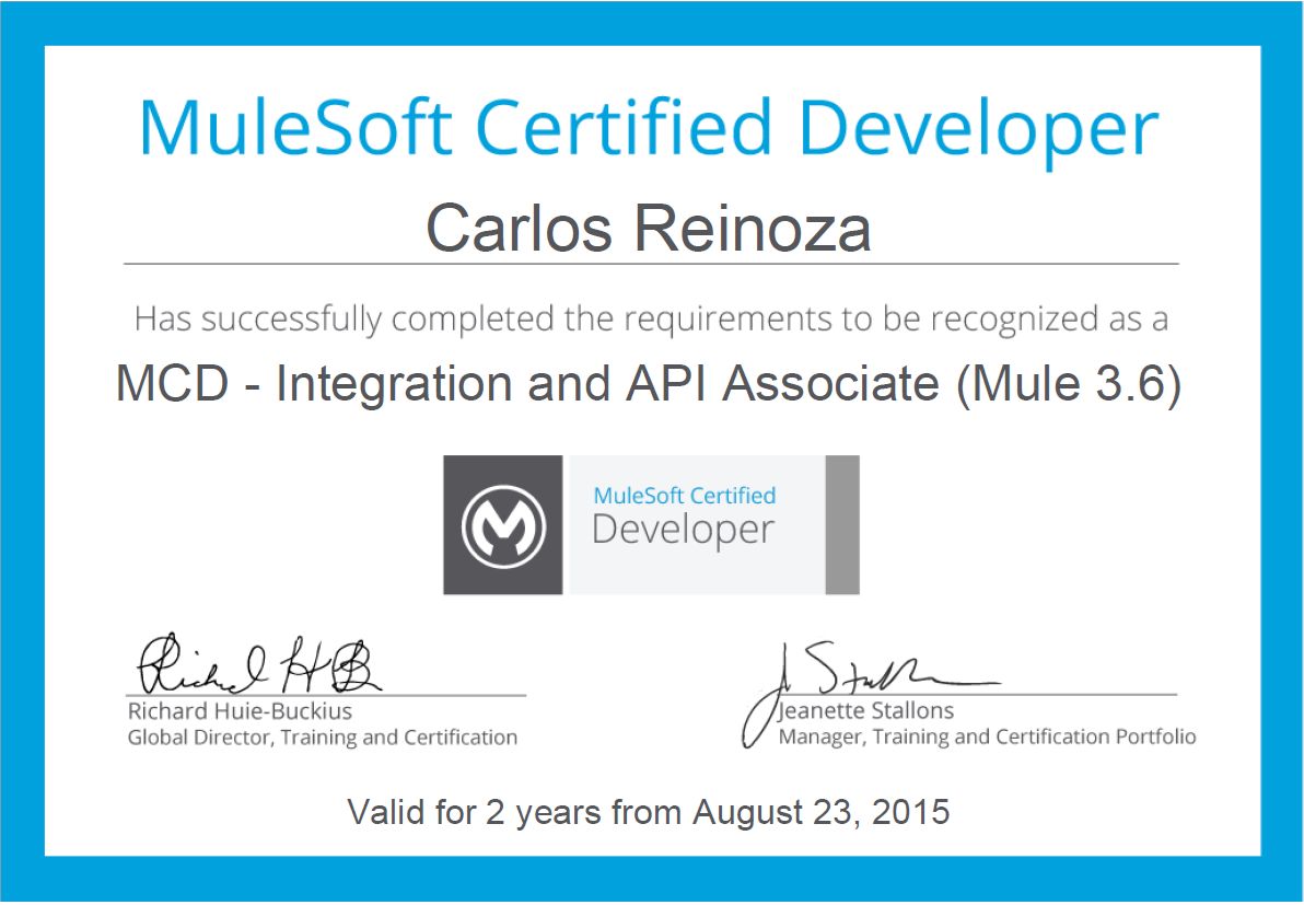Carlos Reinoza on LinkedIn: #mulesoft Carlos Reinoza on LinkedIn: #mulesoft