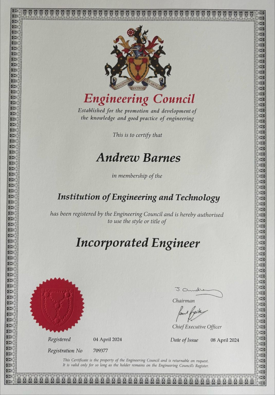 Andrew Barnes IEng MIET on LinkedIn: #ieng #iet #engineeringcouncil ... Andrew Barnes IEng MIET on LinkedIn: #ieng #iet #engineeringcouncil ...