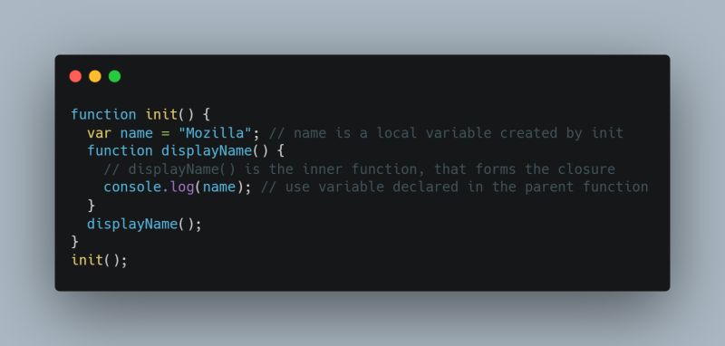 What are JavaScript Closures? | Wami Ikechukwu posted on the topic ... What are JavaScript Closures? | Wami Ikechukwu posted on the topic ...