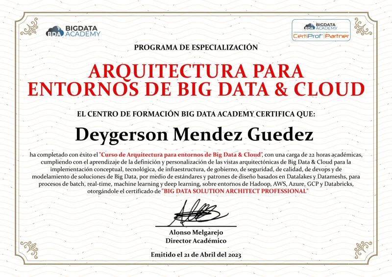 Deygerson Méndez Guédez on LinkedIn: #dataarchitecture #bigdata #cloud ... Deygerson Méndez Guédez on LinkedIn: #dataarchitecture #bigdata #cloud ...