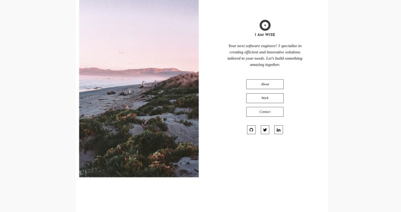 Wise Amen-Ra on LinkedIn: Portfolio live, Had a blast making it! https ... Wise Amen-Ra on LinkedIn: Portfolio live, Had a blast making it! https ...