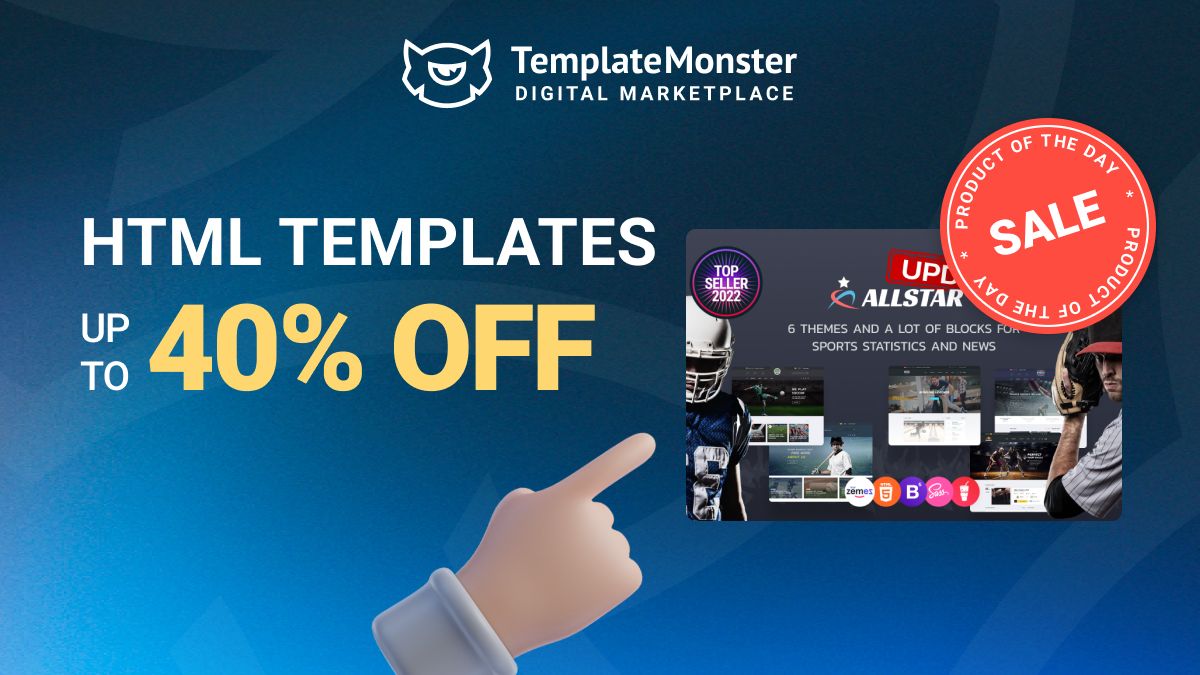 TemplateMonster.com on LinkedIn: 🔥Sale! ALLSTAR Sport Multipurpose ... TemplateMonster.com on LinkedIn: 🔥Sale! ALLSTAR Sport Multipurpose ...