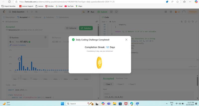 Neha Mishra on LinkedIn: #leetcode #dailychallenge #problemsolving Neha Mishra on LinkedIn: #leetcode #dailychallenge #problemsolving