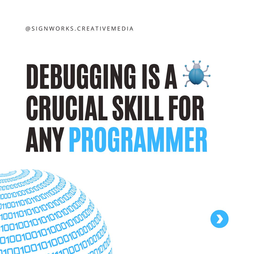 Signworks S.A.R.L on LinkedIn: #debugging #codingtips #programminglife ... Signworks S.A.R.L on LinkedIn: #debugging #codingtips #programminglife ...