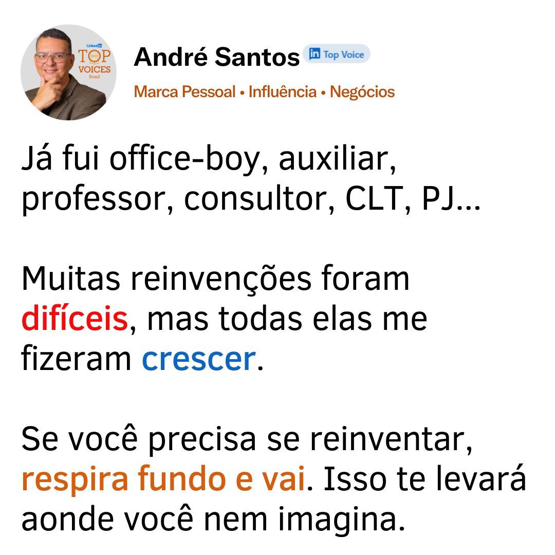 Andre Santos posted on LinkedIn Andre Santos posted on LinkedIn