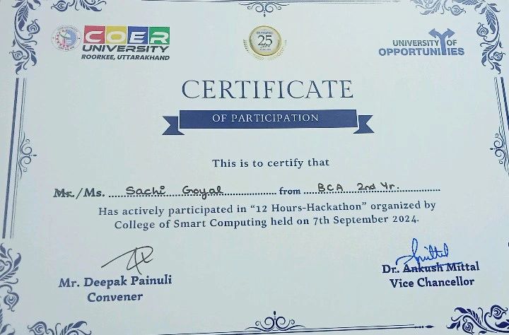 Sachi Goyal on LinkedIn: I m thrilled to share that I m participating ... Sachi Goyal on LinkedIn: I m thrilled to share that I m participating ...