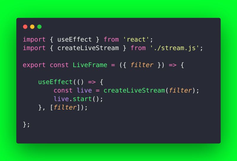 Spot the mistake in this #react code. | Ala Eddine Menai Spot the mistake in this #react code. | Ala Eddine Menai