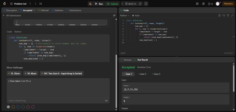 #leetcodechallenge #day1 #leetcode #python #codingchallenge ... #leetcodechallenge #day1 #leetcode #python #codingchallenge ...