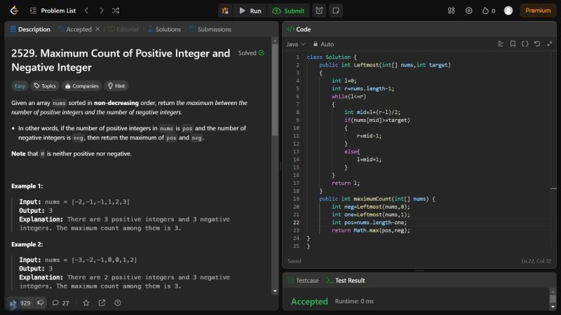 Sindhuja Balabadra on LinkedIn: #codingchallenge #binarysearch #java # ... Sindhuja Balabadra on LinkedIn: #codingchallenge #binarysearch #java # ...