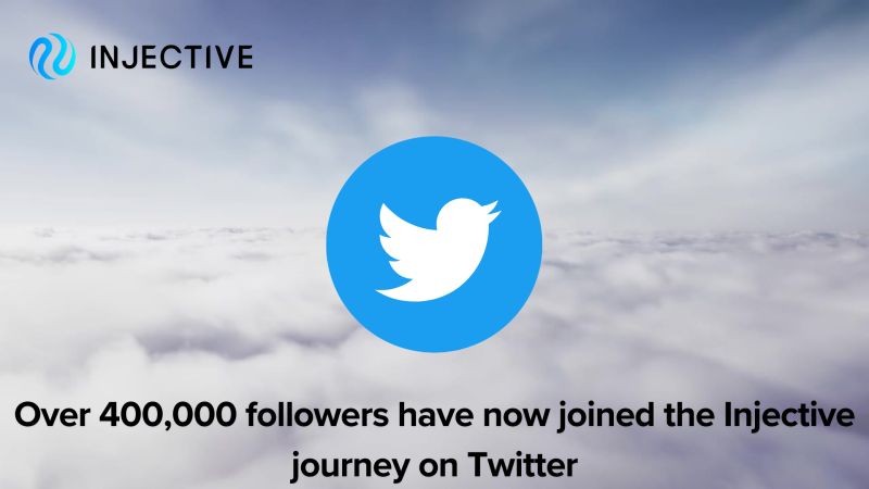 Injective reaches 400k Twitter followers | Nick Prite posted on the ... Injective reaches 400k Twitter followers | Nick Prite posted on the ...