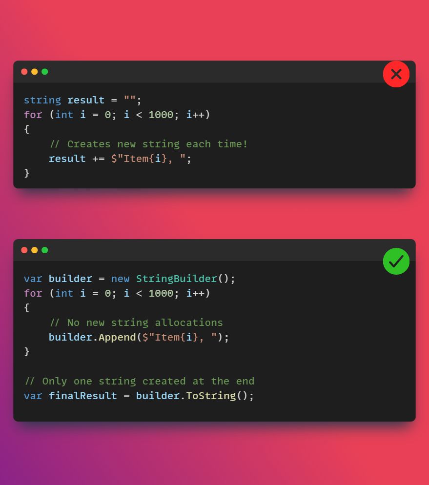 Hakan Yilmaz on LinkedIn: #csharp #dotnet #coding #performance # ... Hakan Yilmaz on LinkedIn: #csharp #dotnet #coding #performance # ...
