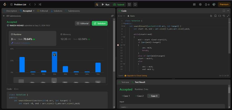 Day 11 of LeetCode Challenge: Find Minimum in sorted array | RAKESH ... Day 11 of LeetCode Challenge: Find Minimum in sorted array | RAKESH ...