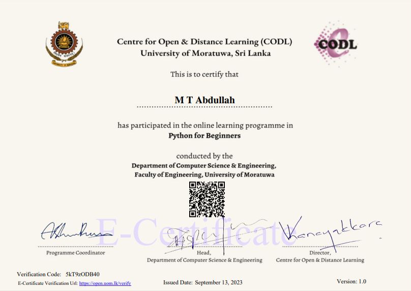 Abdullah Thaslim on LinkedIn: #python #programming #learning # ... Abdullah Thaslim on LinkedIn: #python #programming #learning # ...