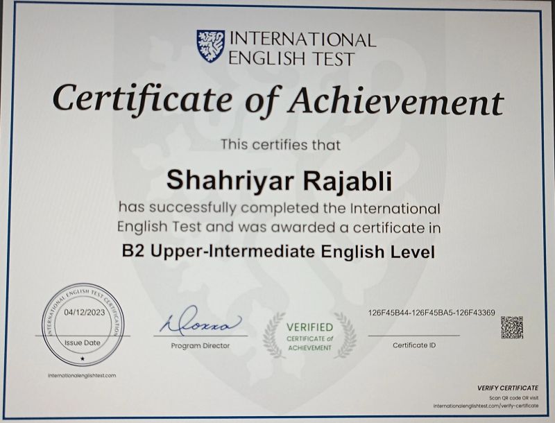 Shahriyar Racabli posted on LinkedIn Shahriyar Racabli posted on LinkedIn
