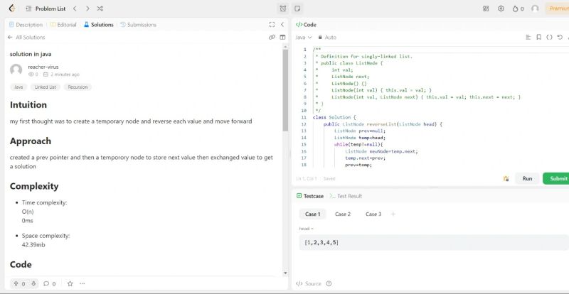 Yash Agnihotri on LinkedIn: posting my leetcode solutions on leetcode ... Yash Agnihotri on LinkedIn: posting my leetcode solutions on leetcode ...