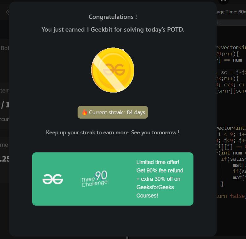 Tanisha Goyal on LinkedIn: #day71 #backtracking #sudokusolver # ... Tanisha Goyal on LinkedIn: #day71 #backtracking #sudokusolver # ...