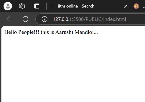 Aarushi Mandloi on LinkedIn: #hello #html #css #webdevelopment # ... Aarushi Mandloi on LinkedIn: #hello #html #css #webdevelopment # ...