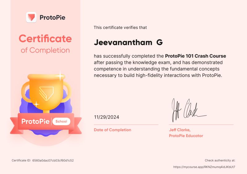 Jeeva G on LinkedIn: #uxdesign #uidesign #prototyping #protopie # ... Jeeva G on LinkedIn: #uxdesign #uidesign #prototyping #protopie # ...