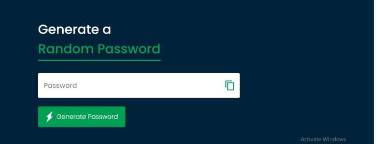 How I created a password generator for #100DaysOfCode | Jamsheer ... How I created a password generator for #100DaysOfCode | Jamsheer ...