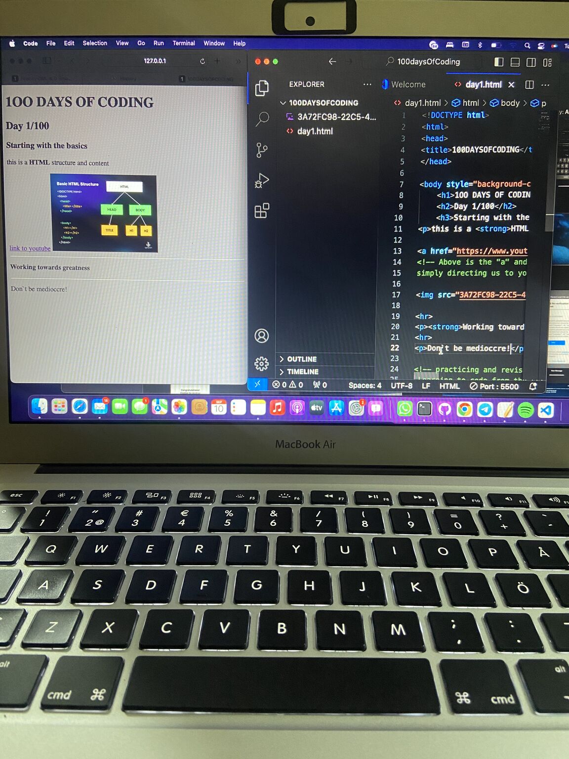 Sendi John on LinkedIn: #100daysofcode #html #webdev Sendi John on LinkedIn: #100daysofcode #html #webdev