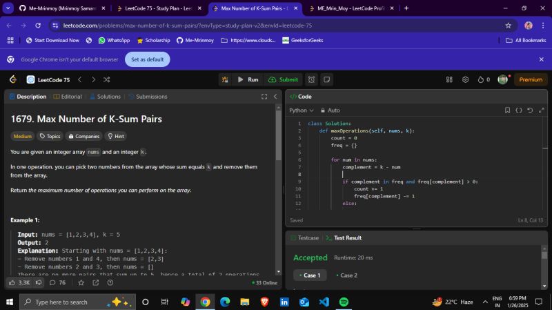 Mrinmoy Samanta on LinkedIn: #leetcode #leetcode75 #leetcode #python # ... Mrinmoy Samanta on LinkedIn: #leetcode #leetcode75 #leetcode #python # ...