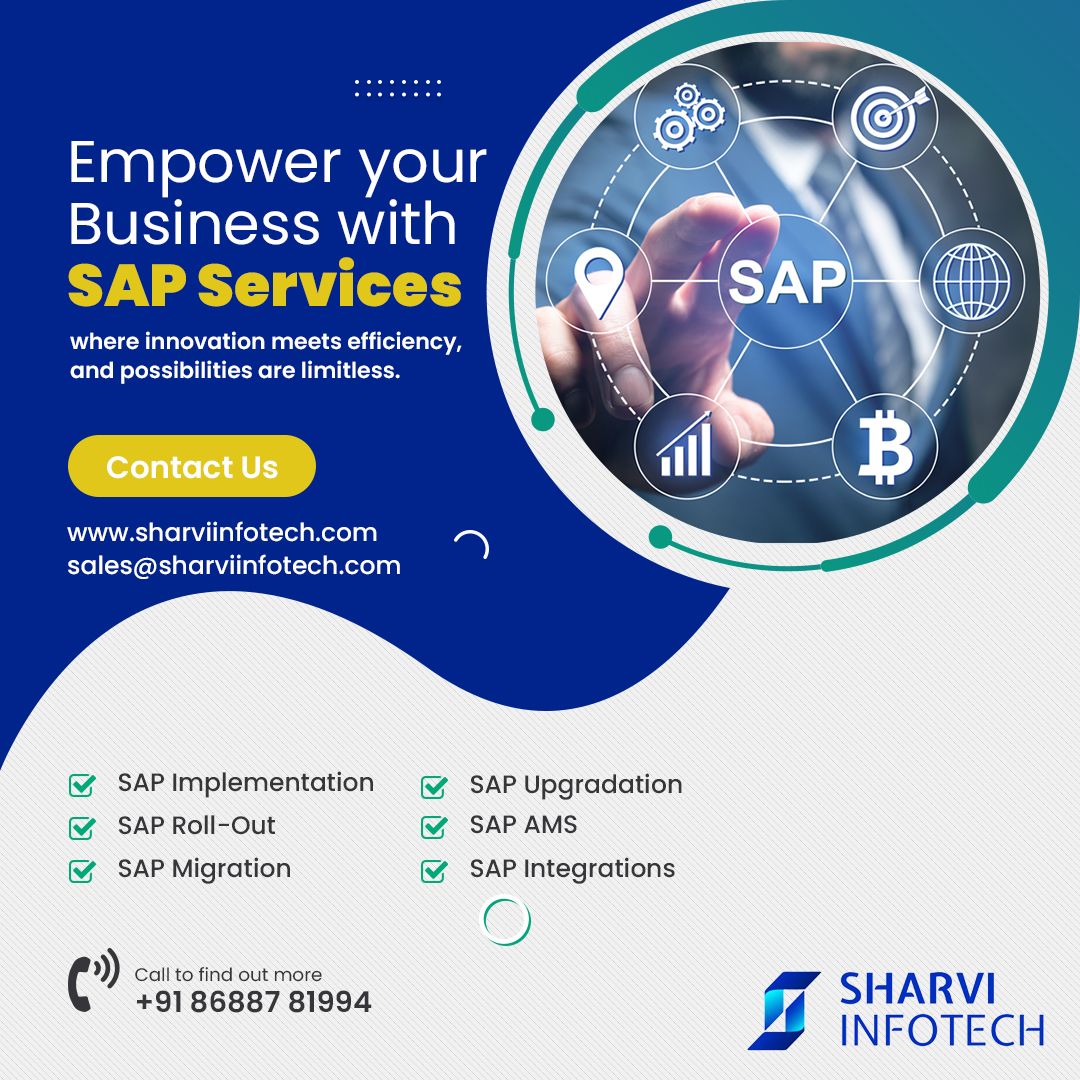Sharvi Infotech Pvt Ltd. on LinkedIn: #saperp #industrysolutions #sap # ... Sharvi Infotech Pvt Ltd. on LinkedIn: #saperp #industrysolutions #sap # ...