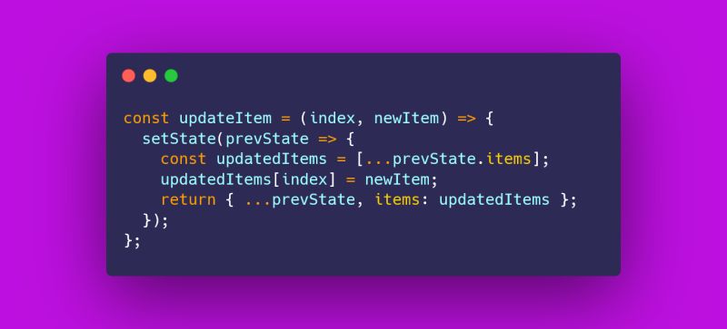Why we use shallow copy for React state management | Yazan Ali posted ... Why we use shallow copy for React state management | Yazan Ali posted ...