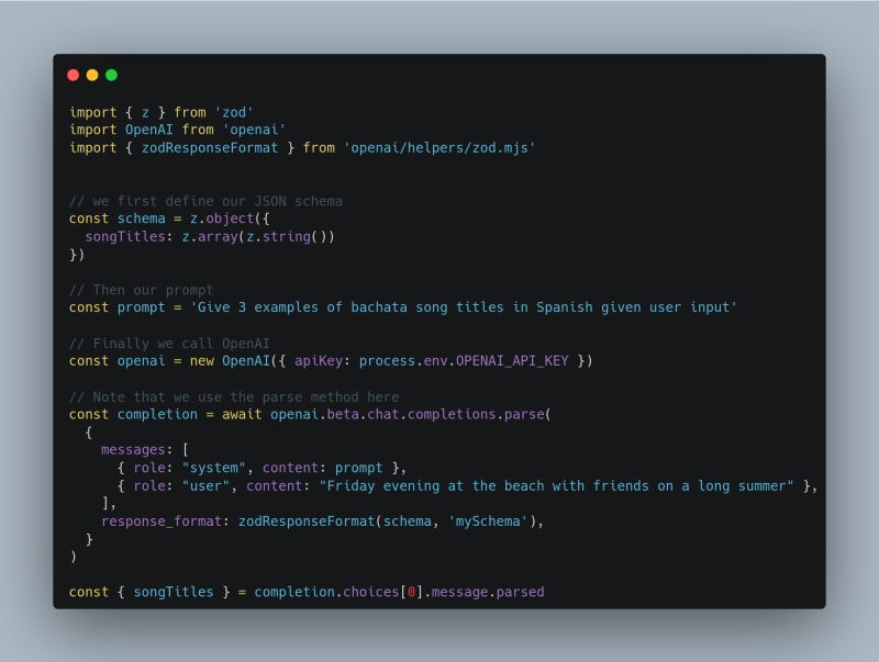Pierre Drouillet on LinkedIn: Use OpenAI API to return JSON objects ... Pierre Drouillet on LinkedIn: Use OpenAI API to return JSON objects ...