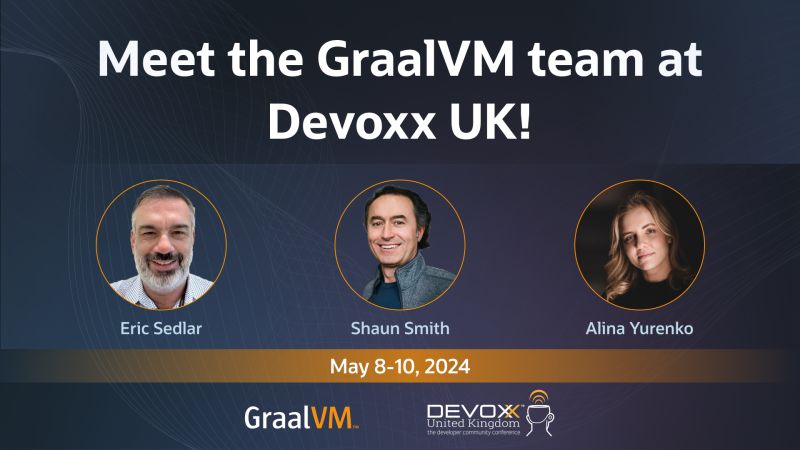GraalVM on LinkedIn: Join the GraalVM team at Devoxx UK next week!🚀 ... GraalVM on LinkedIn: Join the GraalVM team at Devoxx UK next week!🚀 ...