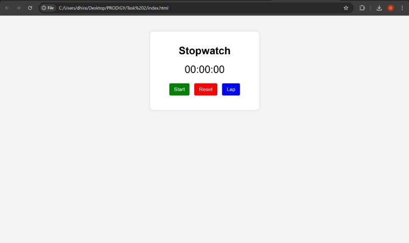 Just built a Stopwatch Web App using HTML, CSS, and JavaScript! Smooth ... Just built a Stopwatch Web App using HTML, CSS, and JavaScript! Smooth ...