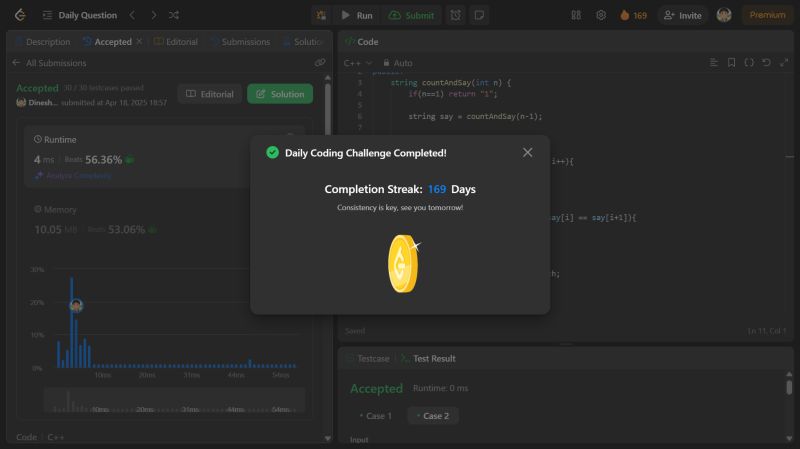 #leetcode #problemsolving #recursion #c #dsa #leetcodepotd… | Dinesh ... #leetcode #problemsolving #recursion #c #dsa #leetcodepotd… | Dinesh ...