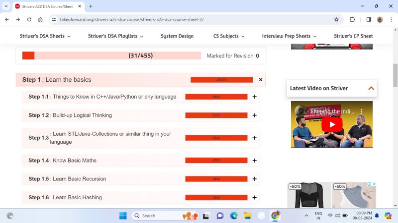 #a2z #dsa #codingjourney #practice #leetcode #geeksforgeeks… | Krish Tyagi #a2z #dsa #codingjourney #practice #leetcode #geeksforgeeks… | Krish Tyagi