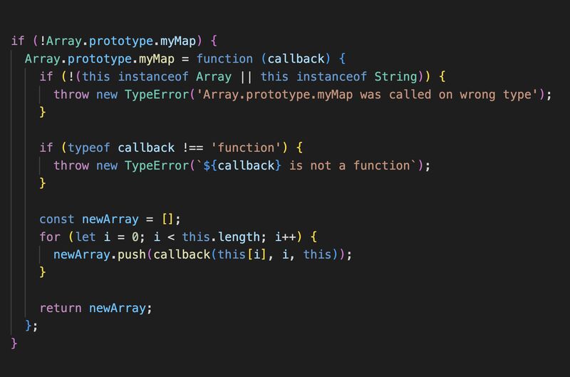 Sergey Lyakhov в LinkedIn: Полифил для метода массива Array.prototype.map() Sergey Lyakhov в LinkedIn: Полифил для метода массива Array.prototype.map()