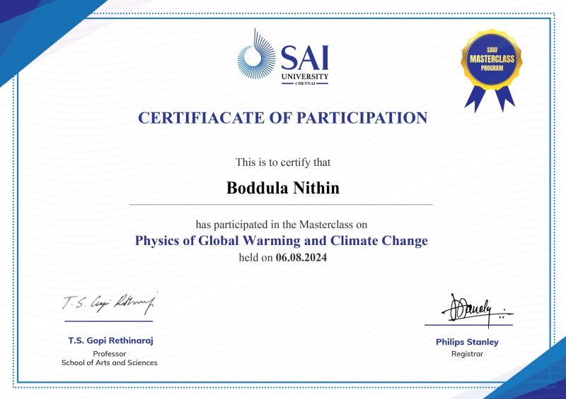 Nithin Boddula on LinkedIn: #climatescience #sustainability # ... Nithin Boddula on LinkedIn: #climatescience #sustainability # ...
