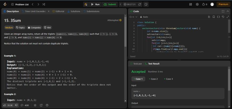 Giridharan S on LinkedIn: #codingchallenge #leetcode #problemsolving # ... Giridharan S on LinkedIn: #codingchallenge #leetcode #problemsolving # ...