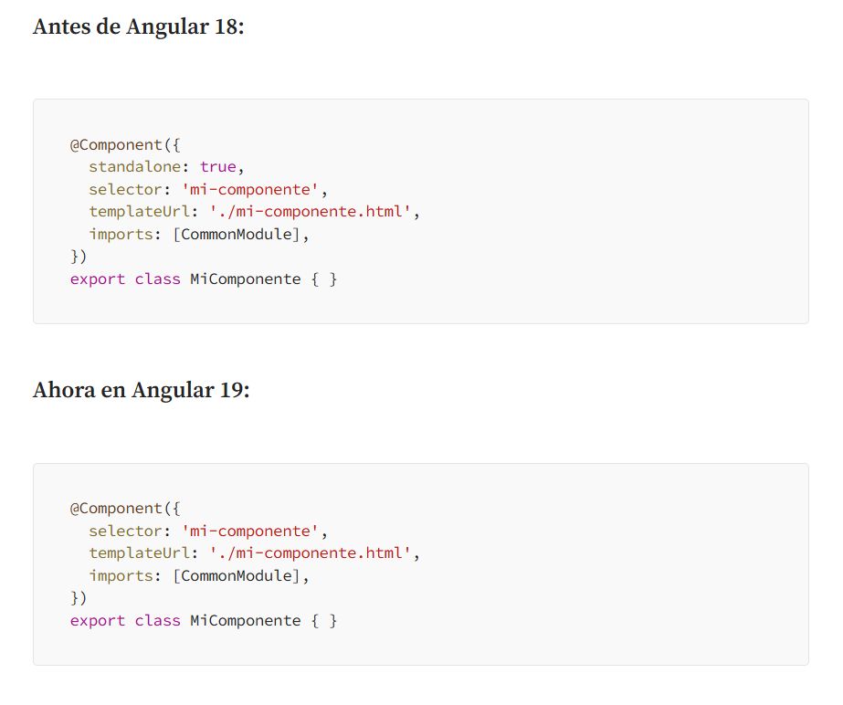 Las novedades de Angular 19. | Juan Camilo Salazar Rojas Las novedades de Angular 19. | Juan Camilo Salazar Rojas