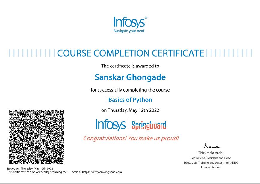 Sanskar Ghongade on LinkedIn: #connections #pythonprogramming # ... Sanskar Ghongade on LinkedIn: #connections #pythonprogramming # ...