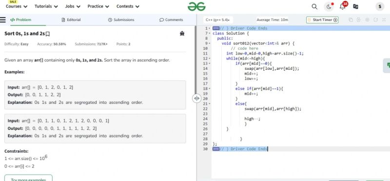 Saanya Garg on LinkedIn: #gfg #coding Saanya Garg on LinkedIn: #gfg #coding