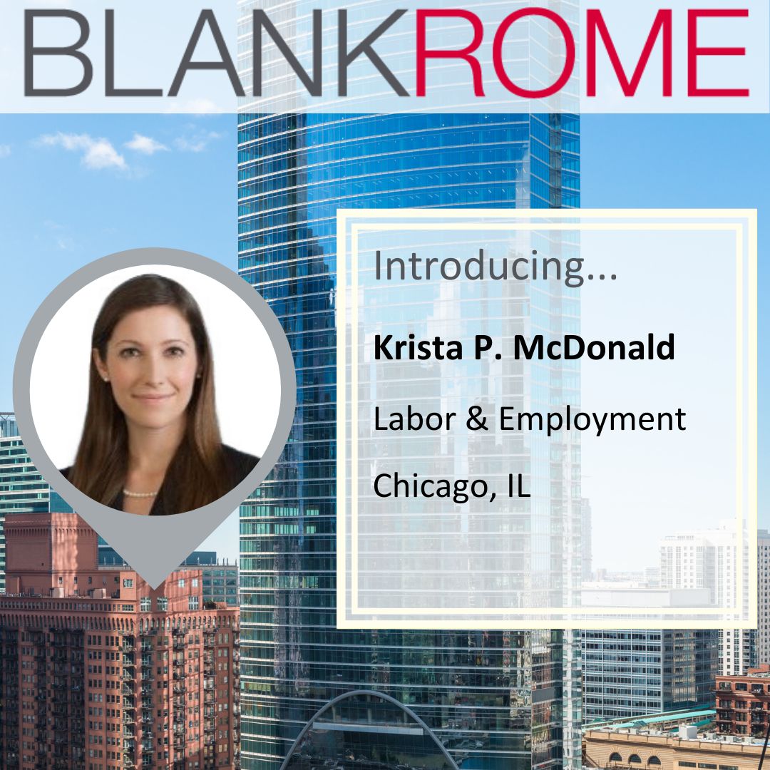 Blank Rome Welcomes New Labor & Employment Associate in Chicago | Jason ... Blank Rome Welcomes New Labor & Employment Associate in Chicago | Jason ...