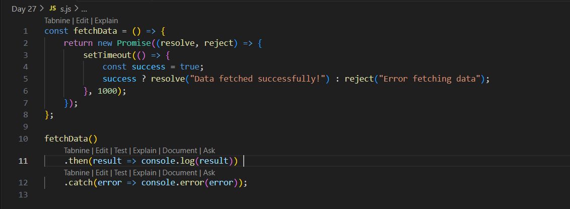 Akash Kumar Verma on LinkedIn: #javascript #promises #asyncprogramming ... Akash Kumar Verma on LinkedIn: #javascript #promises #asyncprogramming ...