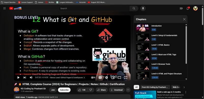 Completed HTML lecture series by KGCoding | Subhasis Sethi posted on ... Completed HTML lecture series by KGCoding | Subhasis Sethi posted on ...