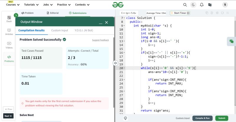 Shailav Justa on LinkedIn: #gfg160 #codingchallenge #problemsolving # ... Shailav Justa on LinkedIn: #gfg160 #codingchallenge #problemsolving # ...