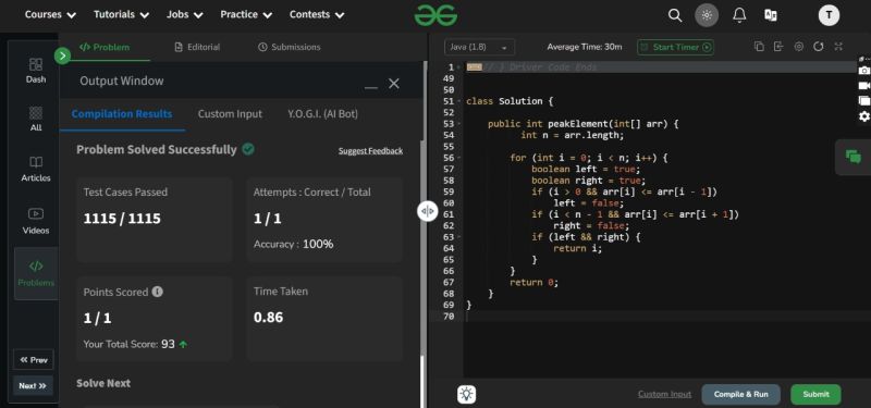 THARUNI SRI SAI BALUKURI on LinkedIn: #geekstreak2024 #coding #java # ... THARUNI SRI SAI BALUKURI on LinkedIn: #geekstreak2024 #coding #java # ...