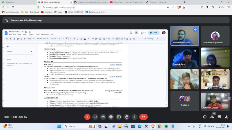 Ritochit Ghosh on LinkedIn: #100daysofcode #dsawithkunal # ... Ritochit Ghosh on LinkedIn: #100daysofcode #dsawithkunal # ...