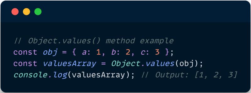 Sourabh Bishnoi on LinkedIn: #javascript #codingtips #objectvalues # ... Sourabh Bishnoi on LinkedIn: #javascript #codingtips #objectvalues # ...