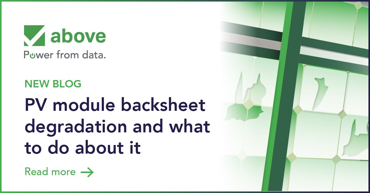 Above on LinkedIn: PV Module Backsheet Degradation - And what to do ... Above on LinkedIn: PV Module Backsheet Degradation - And what to do ...