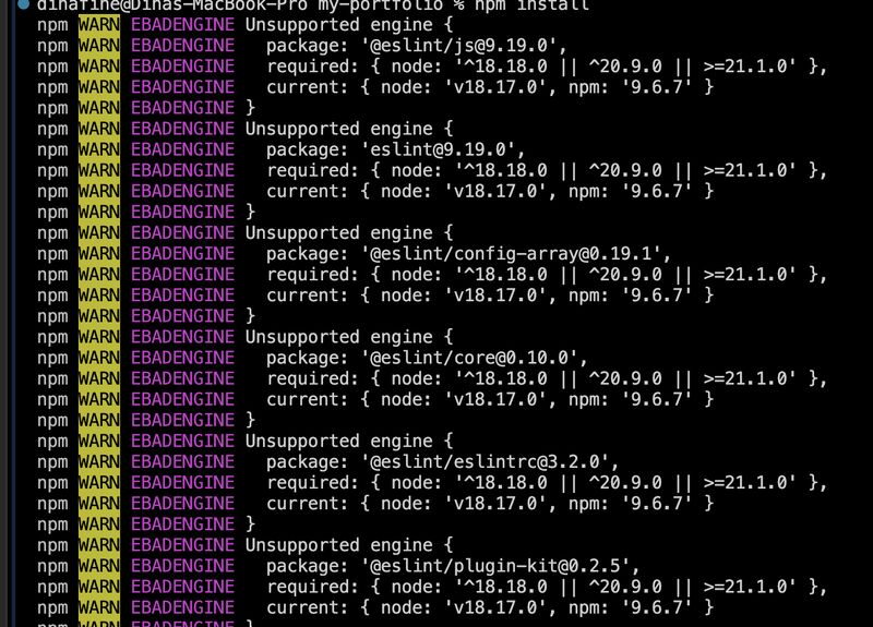 Dina Fine on LinkedIn: #node #npm #homebrew #it #version #lts #nvm #machine Dina Fine on LinkedIn: #node #npm #homebrew #it #version #lts #nvm #machine