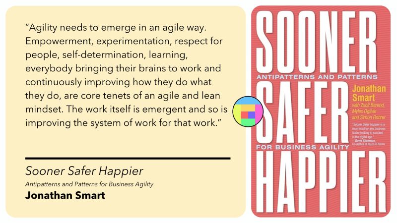 Jurgen Appelo on LinkedIn: You can't become agile in a non-agile way ... Jurgen Appelo on LinkedIn: You can't become agile in a non-agile way ...