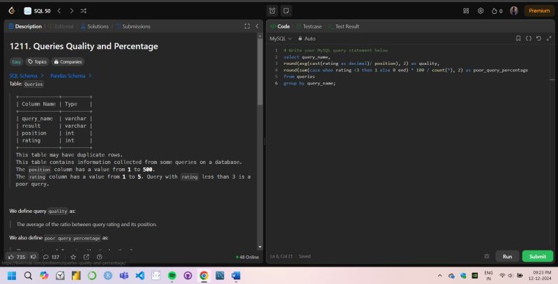 Harshita Rani on LinkedIn: #sqlchallenge #leetcode #dataanalytics # ... Harshita Rani on LinkedIn: #sqlchallenge #leetcode #dataanalytics # ...