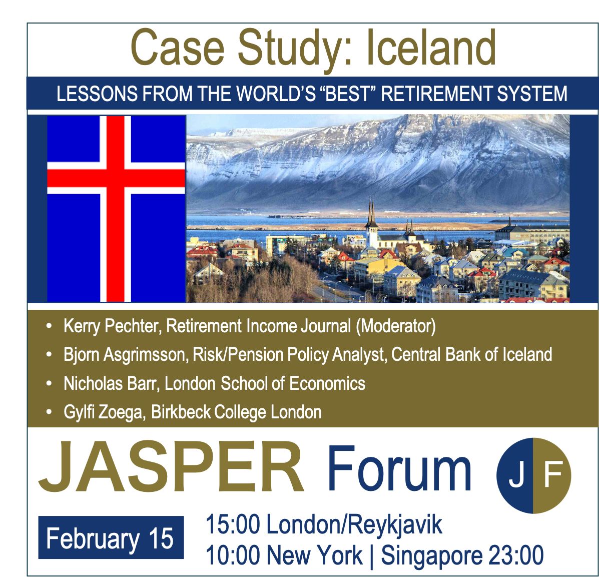 John Mitchem on LinkedIn: JASPER Forum, February 15, 10:00 New York ... John Mitchem on LinkedIn: JASPER Forum, February 15, 10:00 New York ...